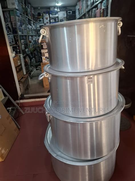 Heavy Aluminium Cooking Pots Large Sizesindustrial Use From Uk In
