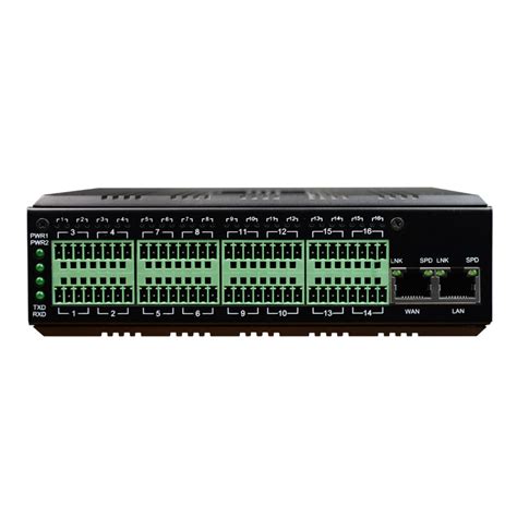 32 Port Dry Contact Closure Over Ethernet Converter With Web And Snmp