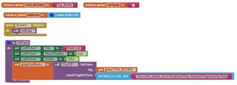 My Library Application In App Inventor 2