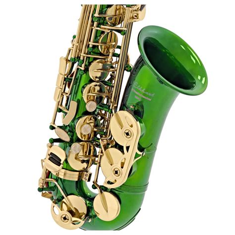 Elkhart 100as Schüler Alt Saxophon Grün Gear4music