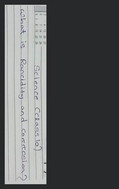 Science Class Lo What Is Rancidity And Corrosion Filo