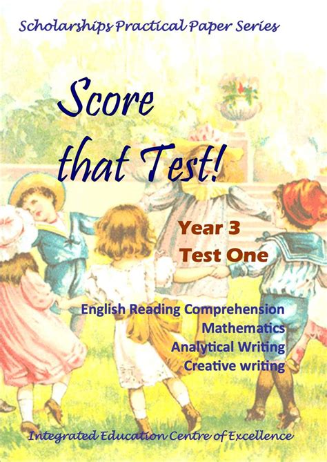 Score That Test Year 3 Test 1