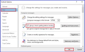How To Resolve Outlook Spell Check Not Working