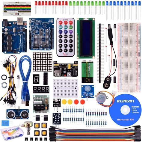 kuman project complete starter kit for arduino uno arduino proyectos