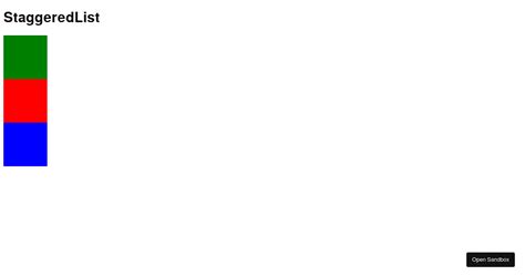 React Motion Components Codesandbox
