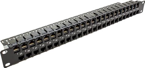 Patch Panel Cat6 48port 1rms Rj45 Rj45 Integrated Wire Management