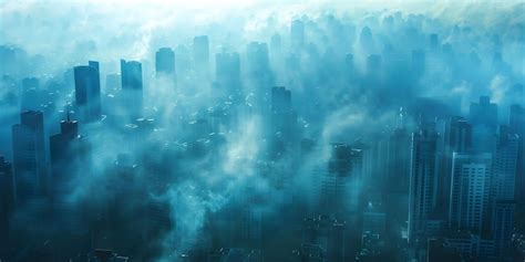 Premium Photo Strategies For Managing Urban Air Quality And Pollution Monitoring An Abstract