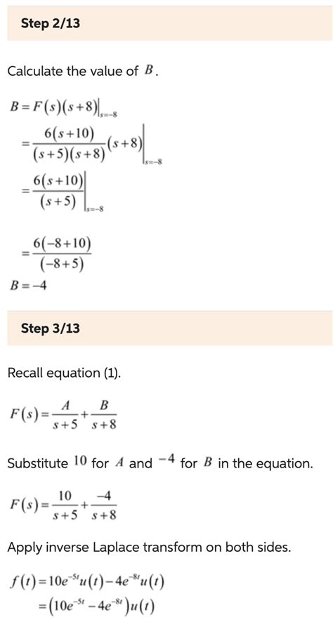 Solved A The Expression For F S Is Chegg