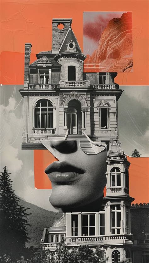 Visage Remix Collages Realistic Collage Digital Art Collage Graphic