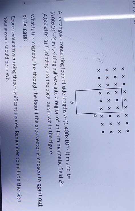 solved a rectangular conducting loop of side lengths