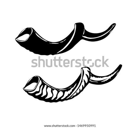Shofar Drawing