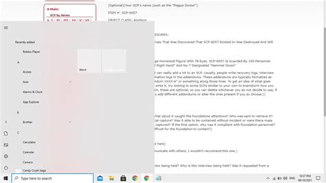 For Any Site Staff Please Delete This I Accidentaly Fucked It Up R SCP