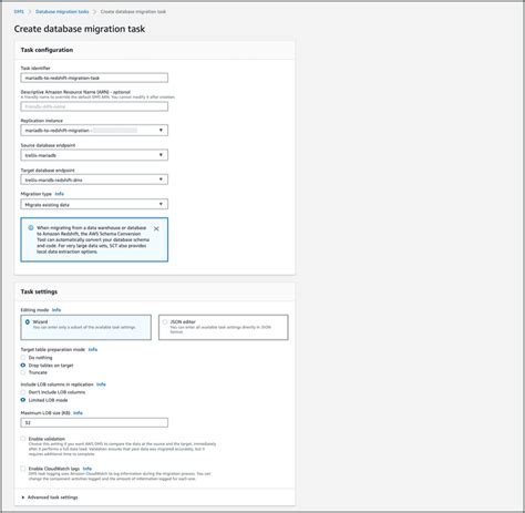 Outshift Data Migration From Mariadb To Redshift Using Aws Data