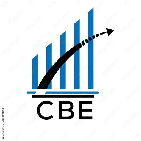Cbe Letter Logo Cbe Blue Image On White Background Cbe Vector Logo