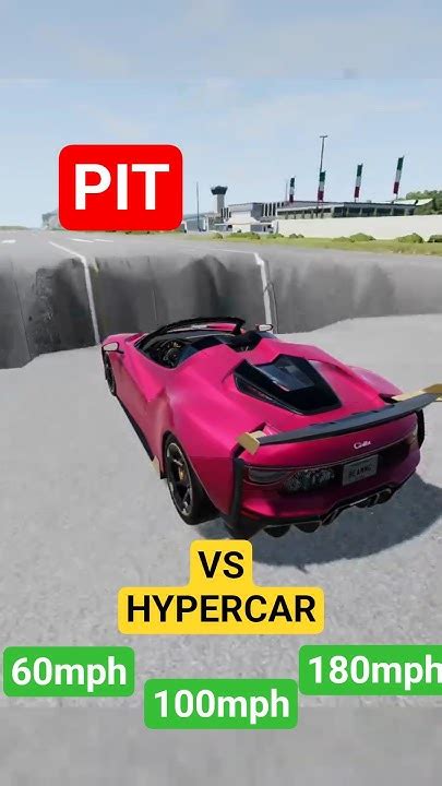 Will This Hypercar Fly Or Die Trying To Cross The Pit Youtube