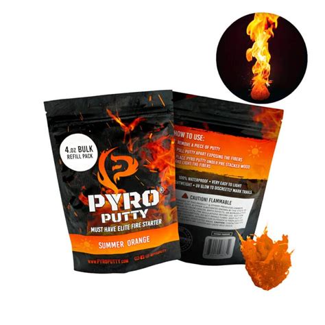 Our Fire Starting Putty Types Pyro Putty