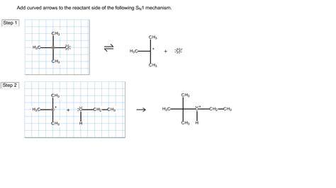 Add Curved Arrows To The Reactant Side Of The Following Sn2 Reaction