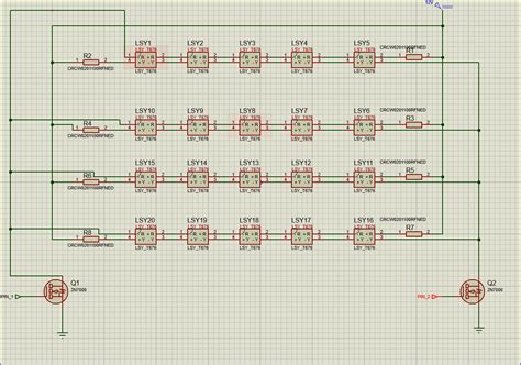 Microcontroller LEDs Circuit Control Via PWM From PIC F Calculate Base Resistor For An N