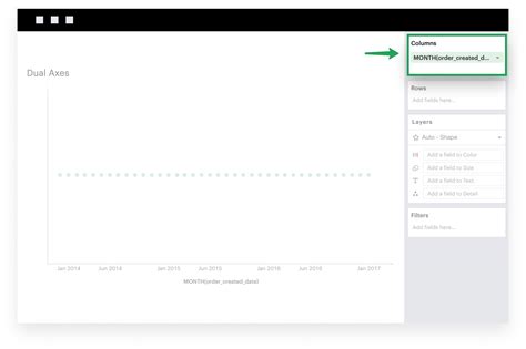 Dual Axes Visual Explorer Guides Mode
