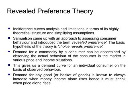 Consumer Preference And Choiceproduction Theory Ppt