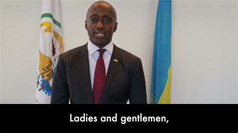 Ambassador Calls Upon The Rwandan Community Kinyarwanda Version Youtube