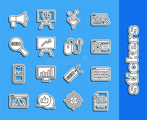 Set Line Advertising Browser Setting Lead Management Board With Graph Chart Seo Optimization