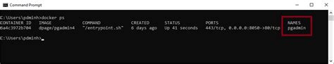 install pgadmin4 on docker web
