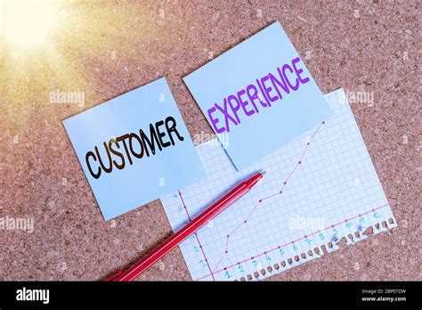 Text Sign Showing Customer Experience Business Photo Text Product Of Interaction Between