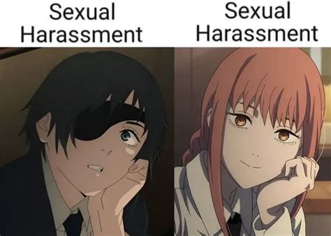Theyre Posing The Same And Everything In Funny Anime Pics Chainsaw Anime Funny