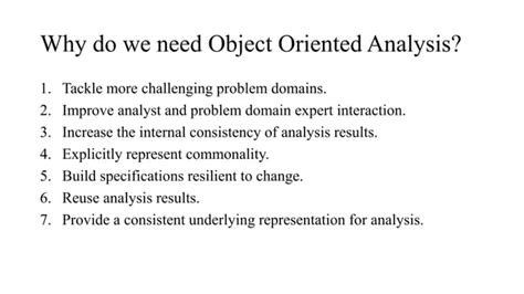 Object Oriented Analysis Coad Yourdon Pptx Computing Technology