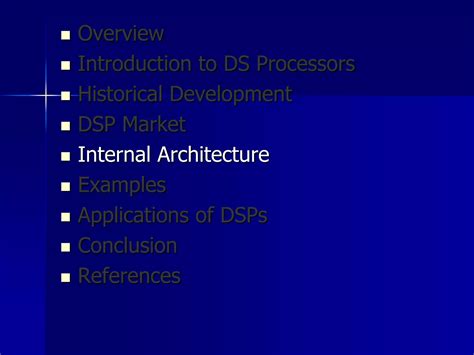 Digital Signal Processors Dsps Pptx