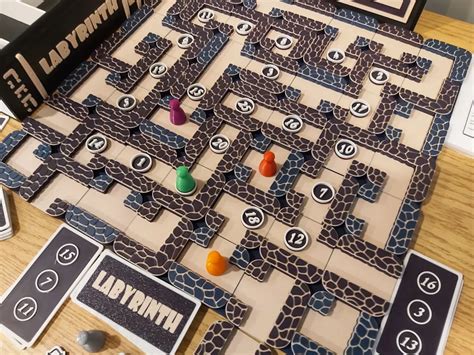 Labyrinth Board Game Bookcase Edition Free 3d Print Model Makerworld