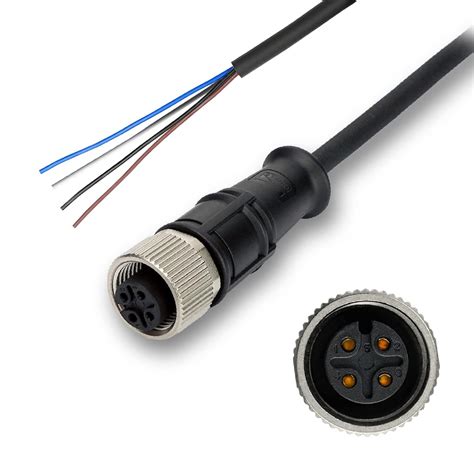 Dinkle Waterproof Circular Connector Single End Cable M India Ubuy