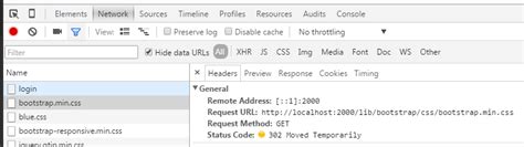 Nodejs Redirect Css 302 Moved Temporarily Stack Overflow