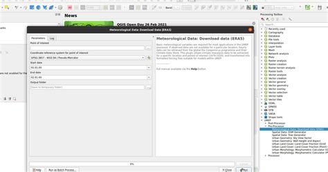 error using sebe algorithm · umep dev umep · discussion 290 · github
