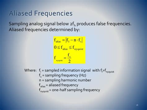 Lesson 6 Sampling Analog Signals Ppt Download