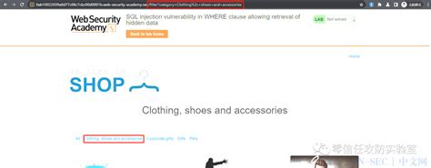Sql注入之where 子句中的 Sql 注入漏洞 Cn Sec 中文网 Sql注入之where 子句中的 Sql 注入漏洞 Cn Sec 中文网