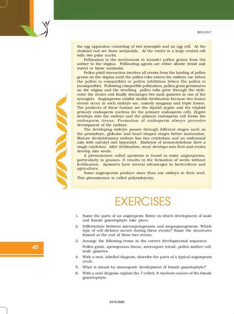 Ncert Book Class 12 Biology Chapter 2 Human Reproduction Pdf Aglasem