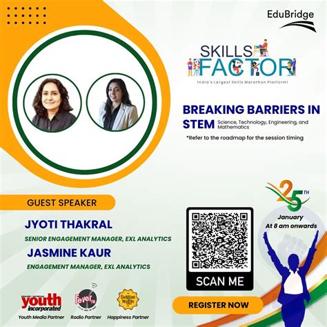 Edubridge Learning Pvt Ltd On Linkedin Stem Breakingbarriers Guestspeakersession