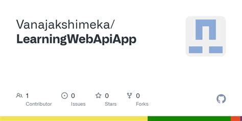 GitHub Vanajakshimeka LearningWebApiApp