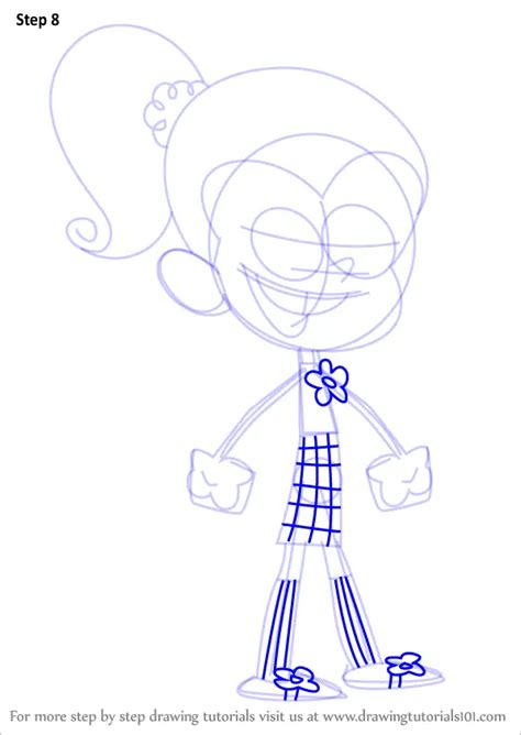 How To Draw Luan Loud From The Loud House The Loud House Step By Step