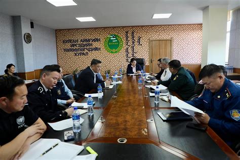 АЙМГИЙН ГЭМТ ХЭРГЭЭС УРЬДЧИЛАН СЭРГИЙЛЭХ АЖЛЫГ ЗОХИЦУУЛАХ САЛБАР