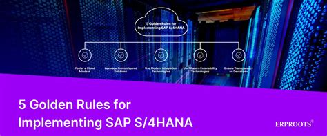 Sap S 4hana Move With Five Golden Implementation Rules