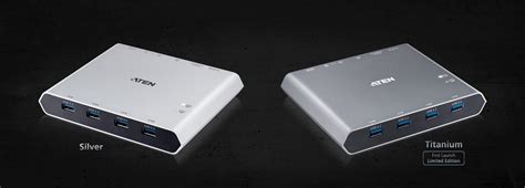 2 Port 4k Displayport Usb C Kvm Switch With Power Pass Through Us3311 Aten Desktop Kvm