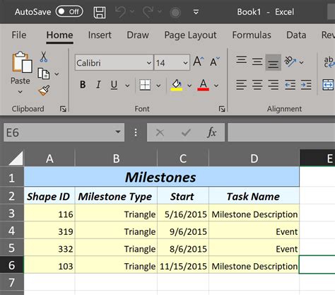 Assigning Visio Shapes To Layers From Excel Table BVisual