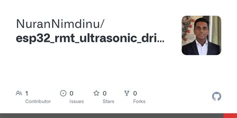 Github Nurannimdinuesp32rmtultrasonicdriver