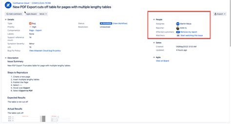 pdf export cutting off long table