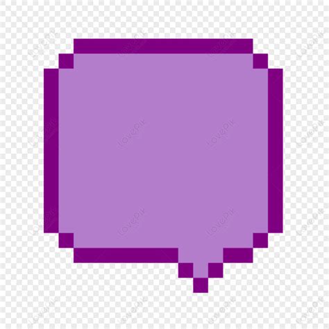 Purple Pixel Art Text Box Color Dialogframepurple Dialogs Png Picture And Clipart Image For