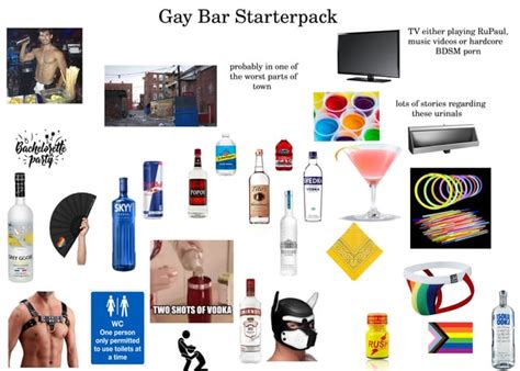 Gay Bar Starterpack R Starterpacks