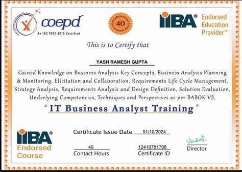 Businessanalyst Continuouslearning Yash G